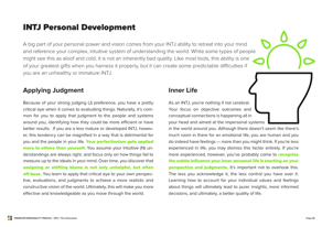 INTJ - The Visionaries - Career Paths