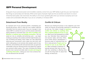 ISFP - The Harmonizers - Strengths and Weaknesses