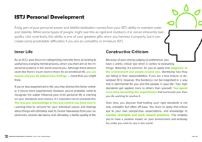ISTJ - The Traditionalists - Strengths and Weaknesses